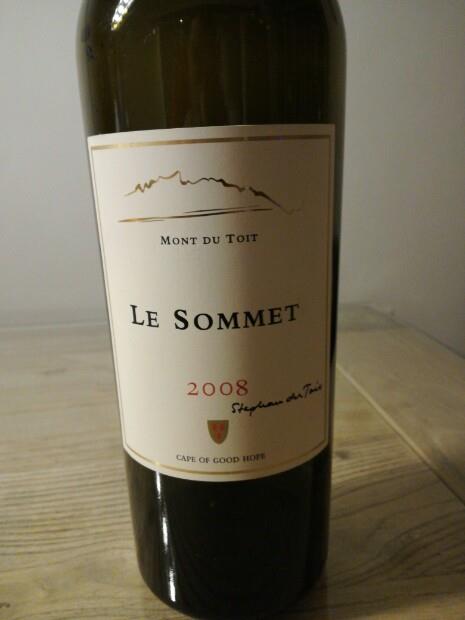 2008 Mont du Toit Le Sommet, South Africa, Coastal Region, Wellington ...