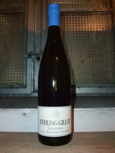 2009 Kühling-Gillot Riesling Quinterra trocken, Germany, Rheinhessen ...