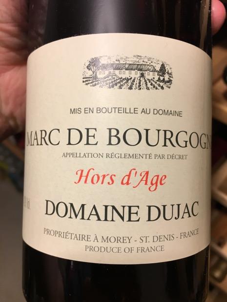 NV Domaine Dujac Marc de Bourgogne Hors d'Âge (a. 1978-1991), France ...