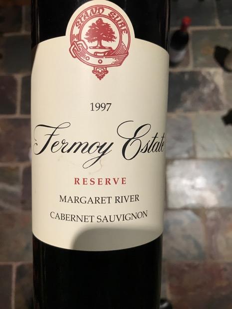2000 Fermoy Estate Cabernet Sauvignon Reserve, Australia, Western ...