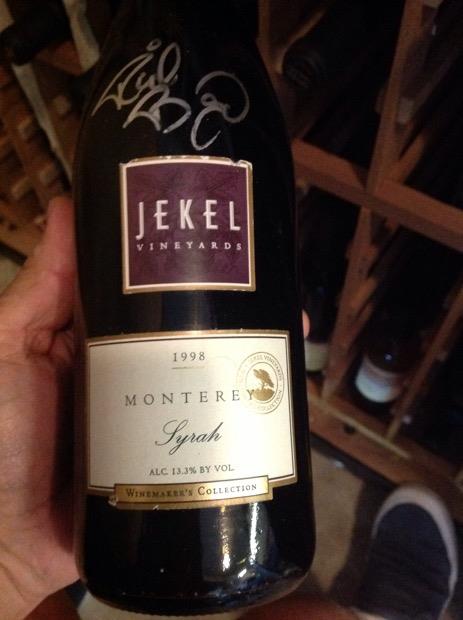 1999 Jekel Vineyards Sanctuary Estate/Estate Reserve Collection Arroyo ...