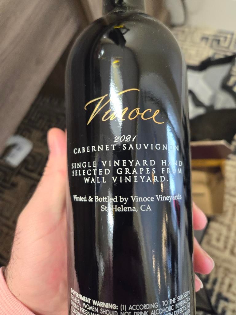 2021 Vinoce Cabernet Sauvignon St. Helena, USA, California, Napa Valley ...