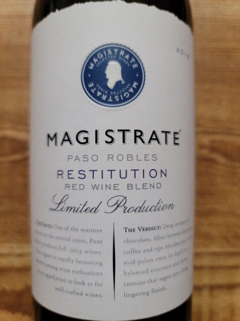 2017 Magistrate Vineyards Restitution, USA, California, Central Coast ...