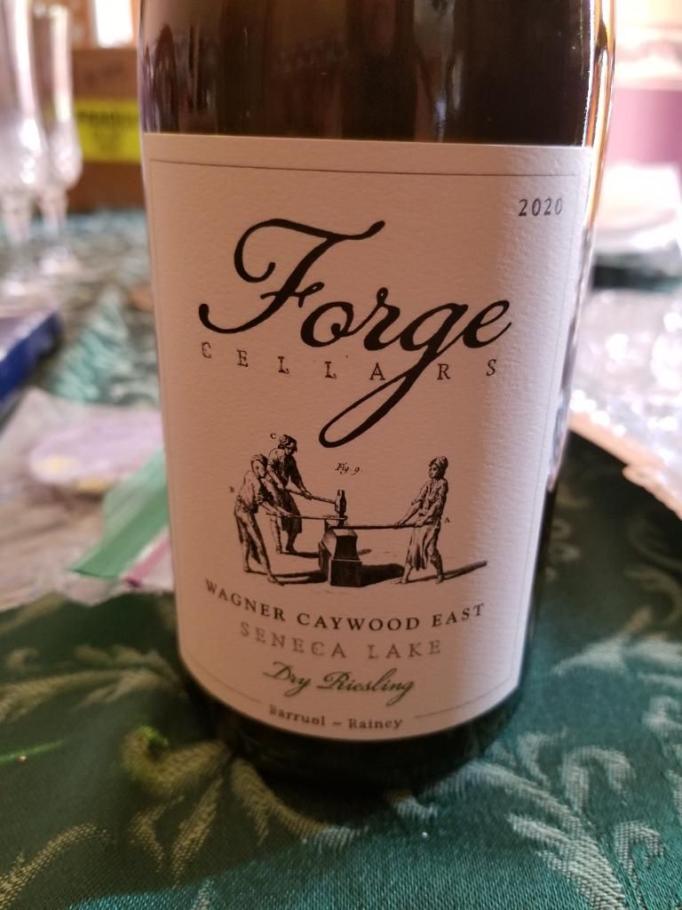 2020 Forge Cellars Dry Riesling Wagner Caywood East, USA, New York ...