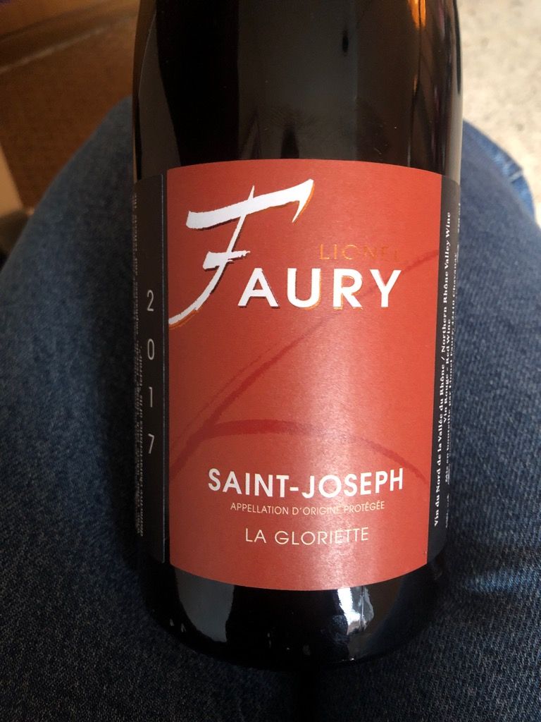 2011 Domaine Faury St. Joseph La Gloriette Vieilles Vignes, France ...