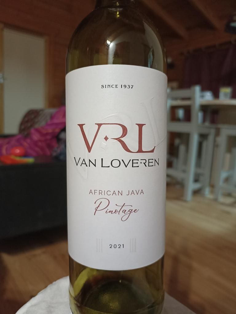 2022 Van Loveren Pinotage African Java, South Africa, Breede River ...