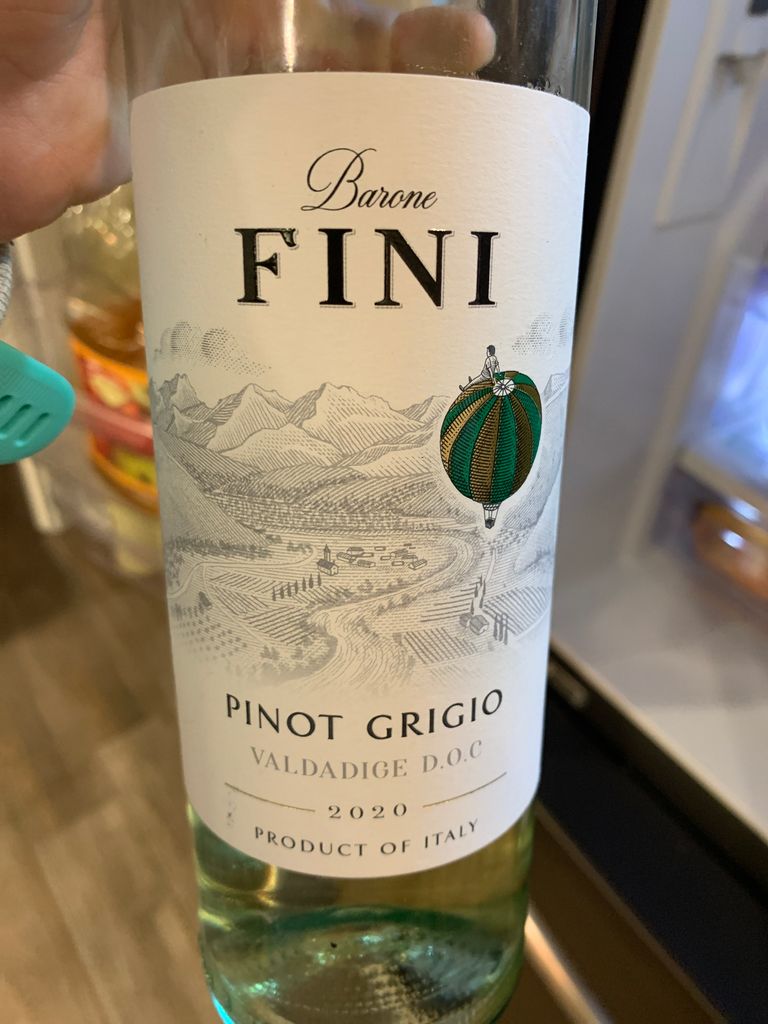 NV Barone Fini Pinot Grigio, Italy, Trentino-Alto Adige, Trentino ...