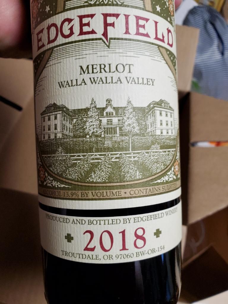 2015 Edgefield Winery Merlot, USA, Oregon/Washington - CellarTracker