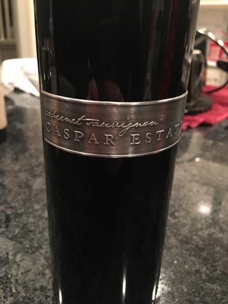 2014 Casper Estate Cabernet Sauvignon, USA, California, Napa Valley ...
