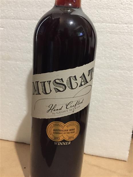 2012 Hand Crafted by Geoff Hardy Muscat, Australia, South Australia ...