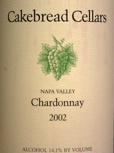 2002 Cakebread Cellars Chardonnay Napa Valley, USA, California, Napa ...