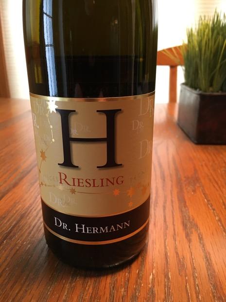 2017 Dr. Hermann Riesling, Germany, Mosel Saar Ruwer - CellarTracker