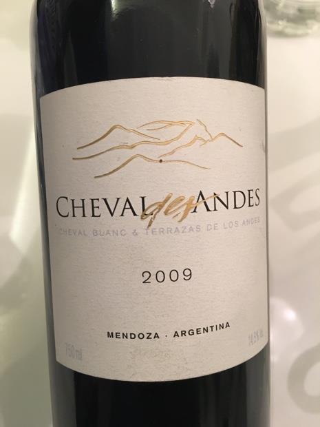 2009 Cheval des Andes, Argentina, Mendoza, Lujan de Cuyo, Vistalba ...