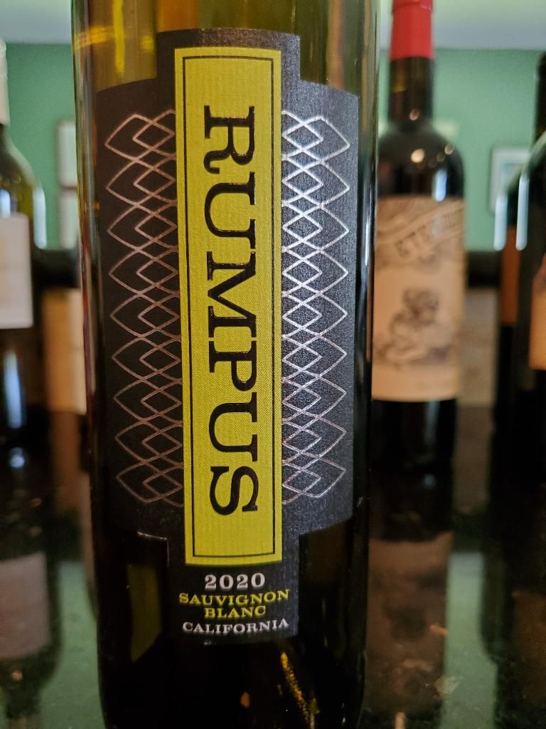 2021 Rumpus Sauvignon Blanc, USA, California - CellarTracker