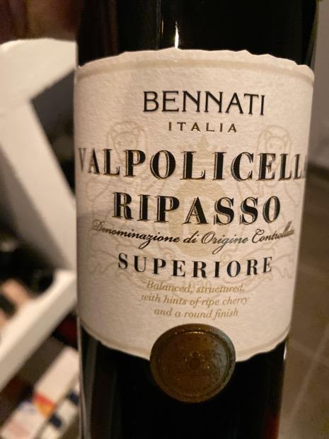 2017 Casa Vinicola Bennati Ripasso della Valpolicella Classico ...