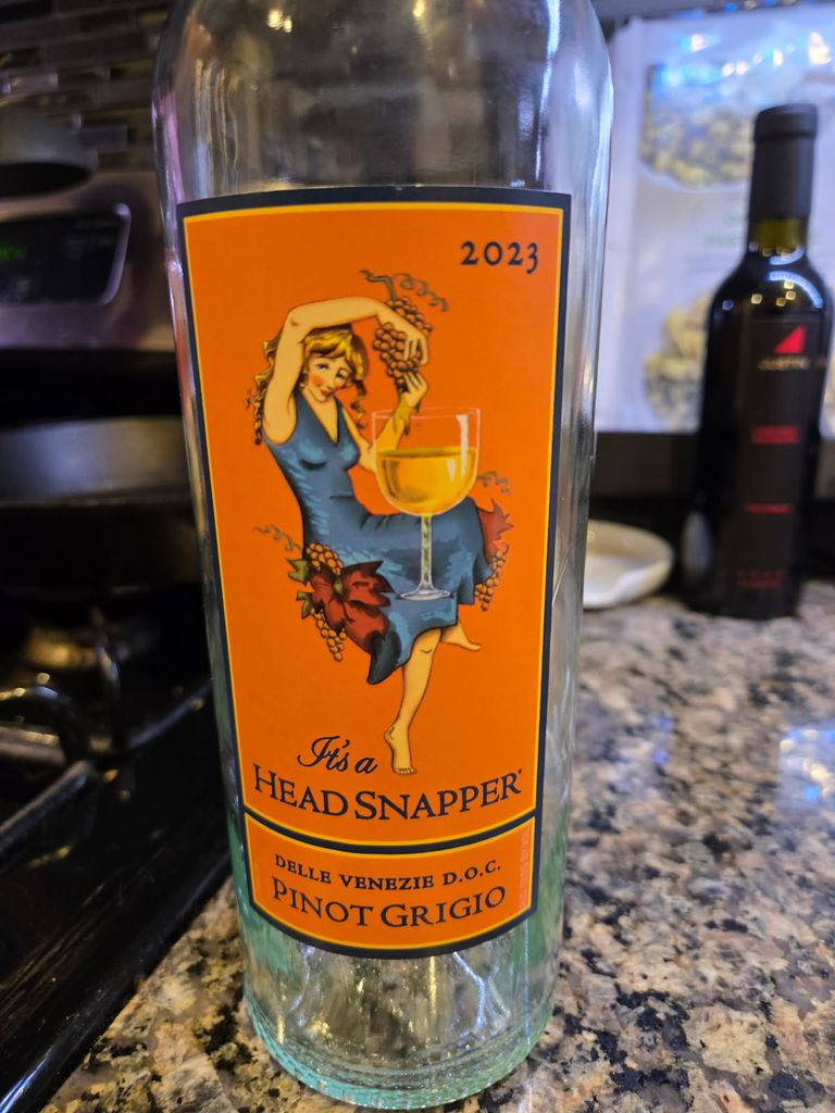 2021 It's a HeadSnapper Pinot Grigio, Italy, Delle Venezie - CellarTracker