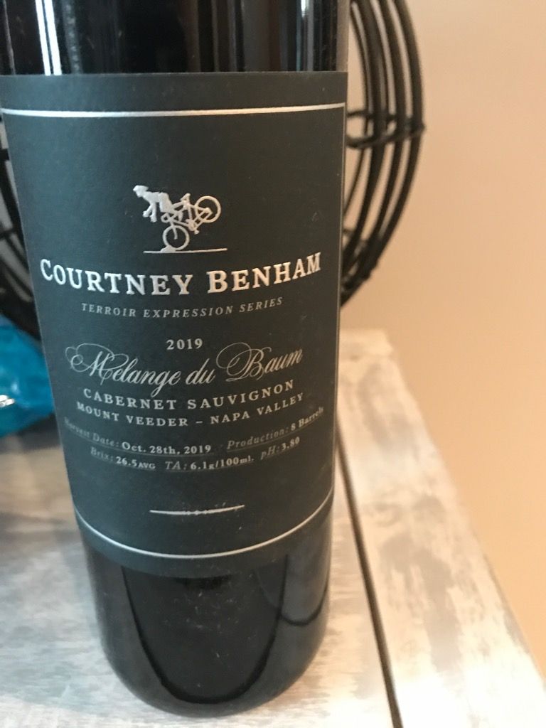 2020 Courtney Benham Cabernet Sauvignon Terroir Expression Series ...