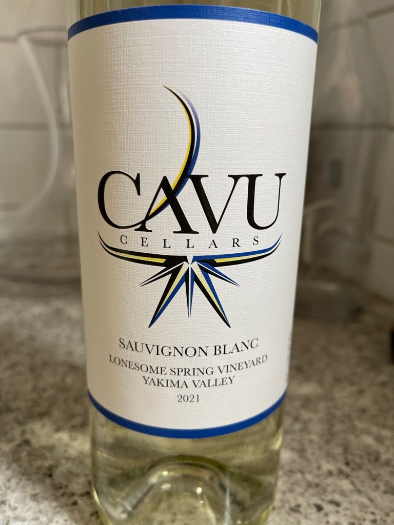 2022 Cavu Cellars Sauvignon Blanc Lonesome Spring Vineyard, USA, Washington, Columbia Valley ...