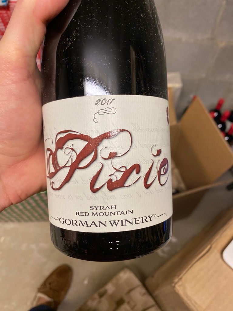2017 Gorman Winery Syrah The Pixie, USA, Washington, Columbia Valley ...