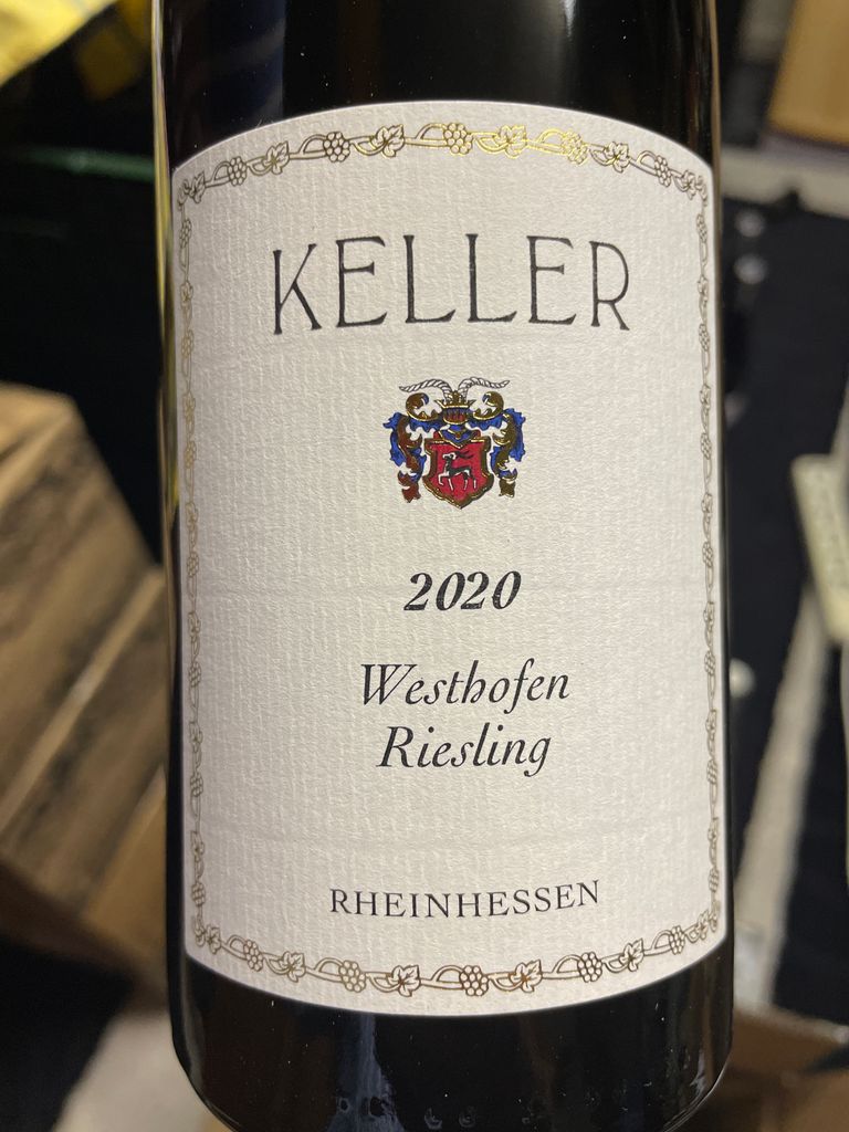 2020 Weingut Keller Riesling Westhofen, Germany, Rheinhessen ...