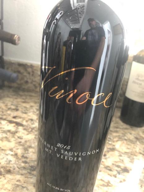 2016 Vinoce Cabernet Sauvignon Mt. Veeder, USA, California, Napa Valley ...