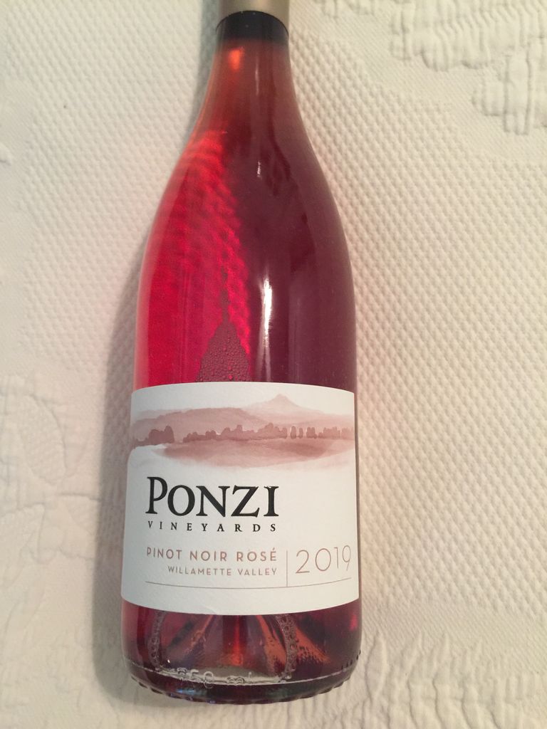2019 Ponzi Vineyards Pinot Noir Rosé, USA, Oregon, Willamette Valley ...