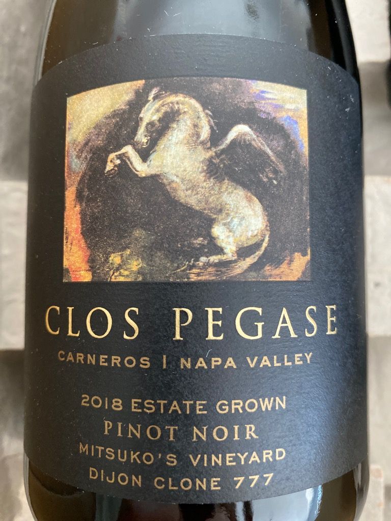2021 Clos Pegase Pinot Noir Dijon Clone 777 Mitsuko's Vineyard, USA ...