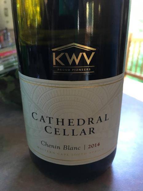 2014 KWV Chenin Blanc Cathedral Cellar, South Africa, Coastal Region ...