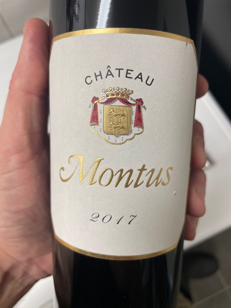2017 Alain Brumont Madiran Montus Rouge Château Montus, France ...