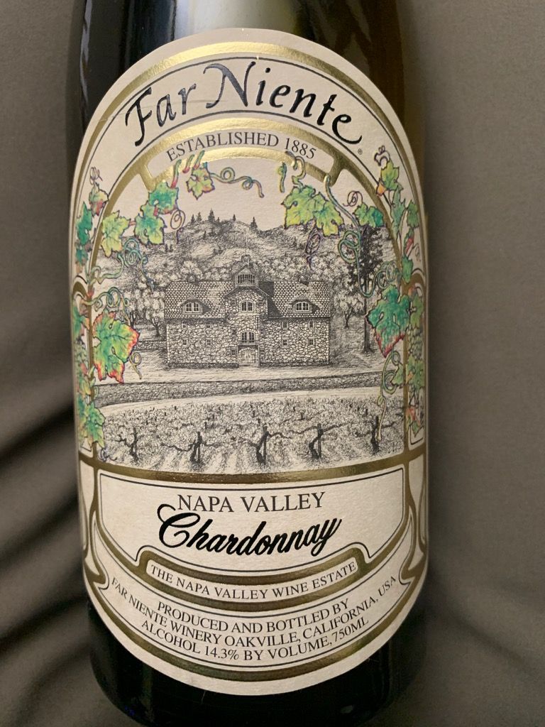 2021 Far Niente Chardonnay Cave Collection, USA, California, Napa ...