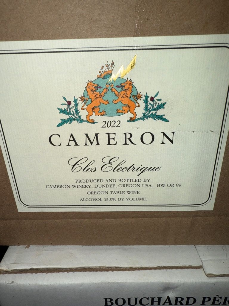 2022 Cameron Blanc Clos Electrique, USA, Oregon - CellarTracker