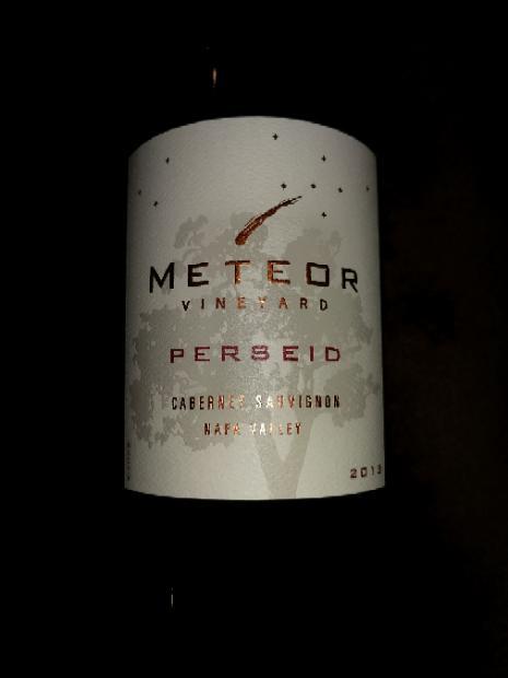 2013 Meteor Vineyard Cabernet Sauvignon Perseid, USA, California, Napa ...