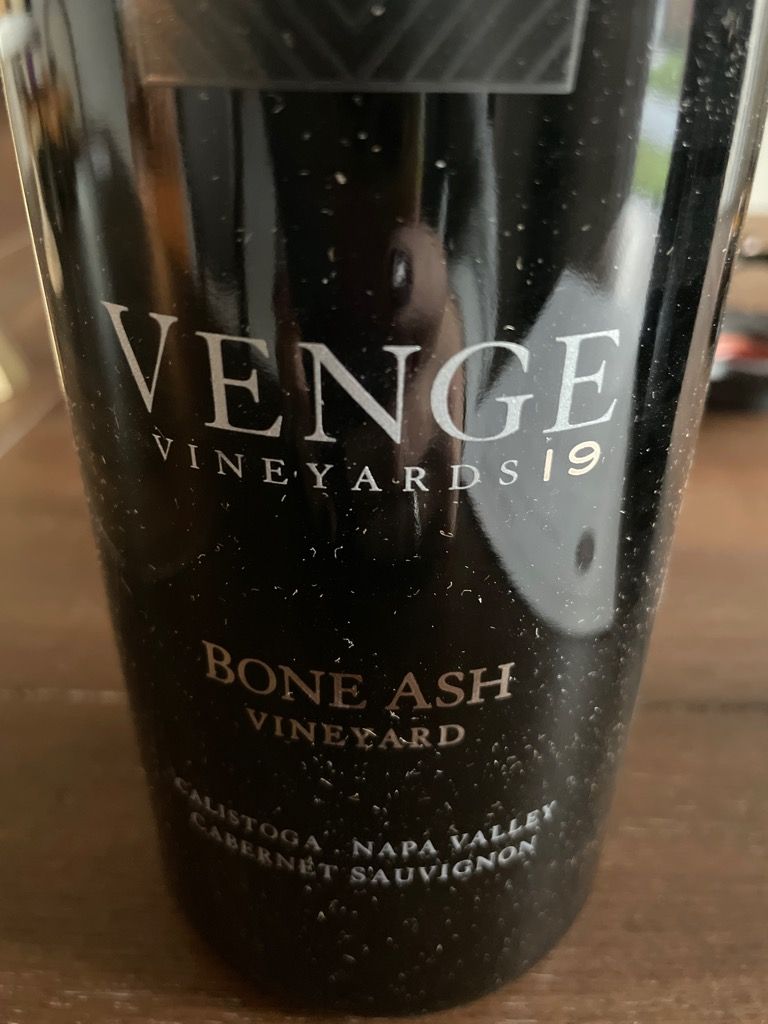 2019 Venge Vineyards Cabernet Sauvignon Bone Ash Vineyard, USA ...