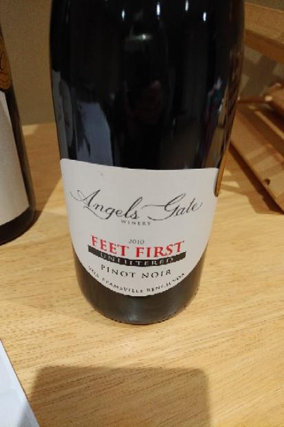 2010 Angels Gate Winery Pinot Noir Feet First, Canada, Ontario, Niagara ...