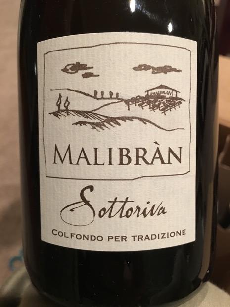 NV Azienda Agricola Malibràn Sottoriva COL FONDO, Italy, Veneto, Colli ...
