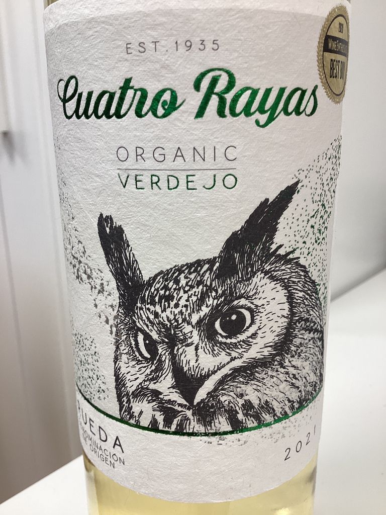 2021 Cuatro Rayas Verdejo Rueda, Spain, Castilla y León, Rueda ...