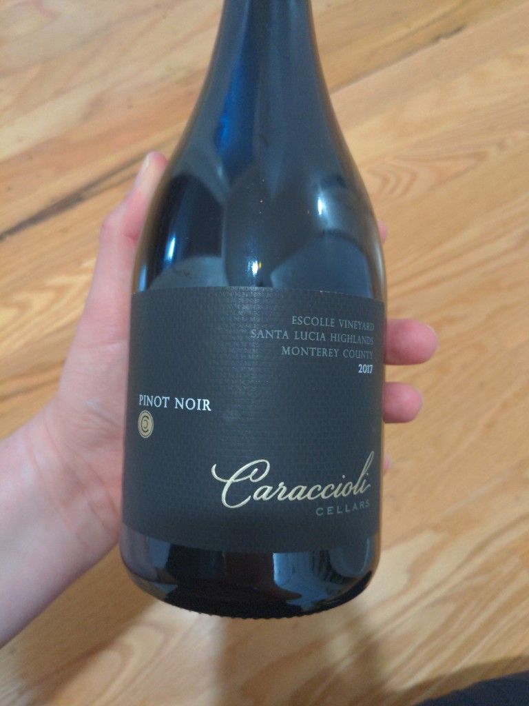 2017 Caraccioli Cellars Pinot Noir, USA, California, Central Coast ...