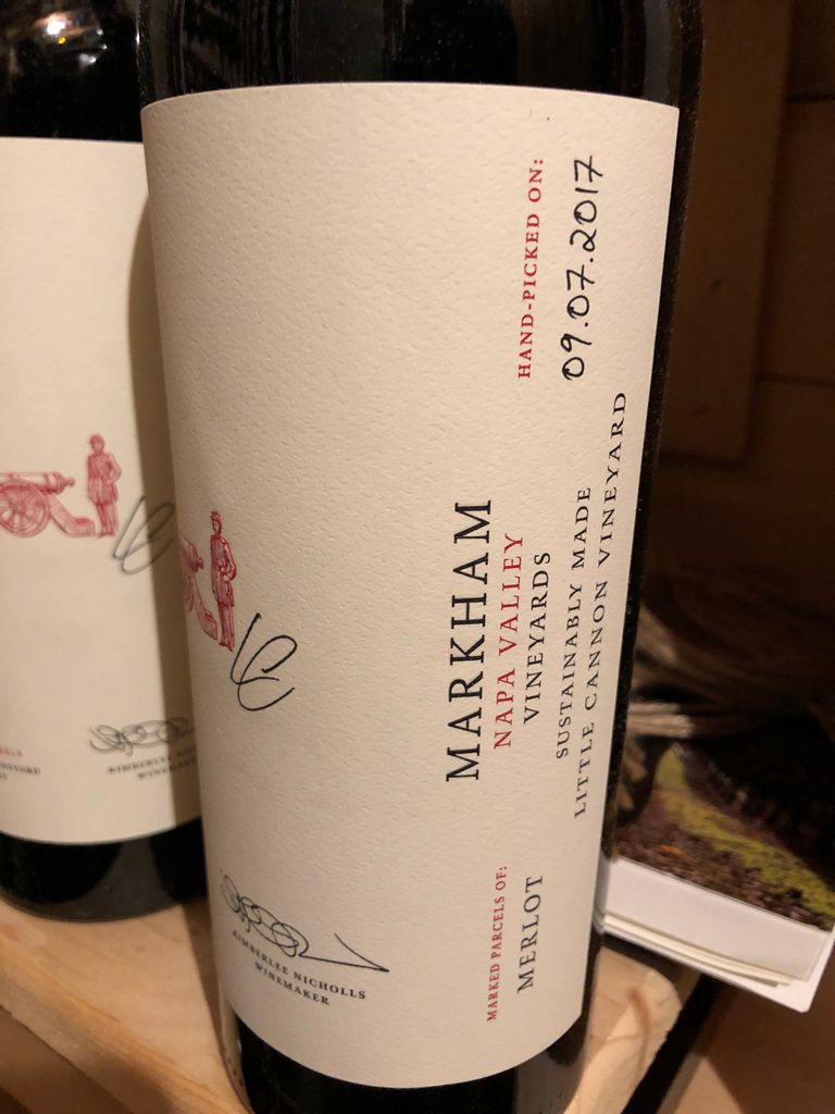 2018 Markham Merlot Little Cannon Vineyard, USA, California, Napa ...