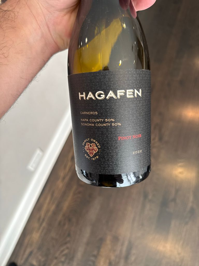 2023 Hagafen Pinot Noir Carneros, USA, California, Napa / Sonoma ...