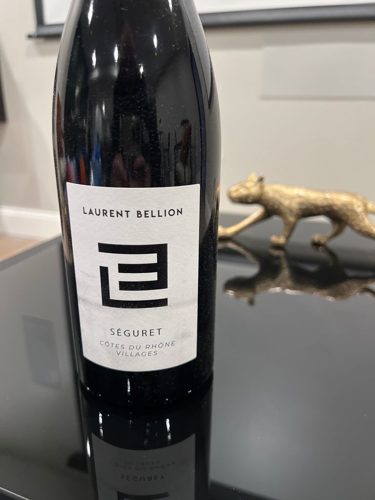 2020 Laurent Bellion Côtes du Rhône Villages Séguret, France, Rhône ...