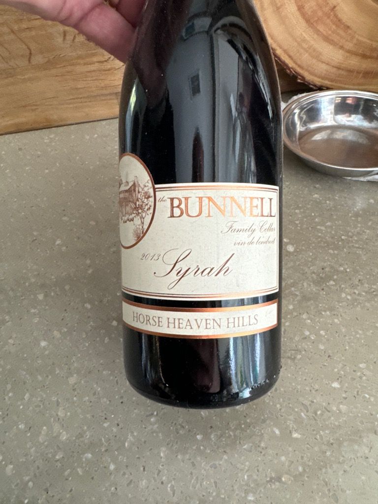 2014 Bunnell Family Cellars Syrah Discovery Vineyard, USA, Washington ...