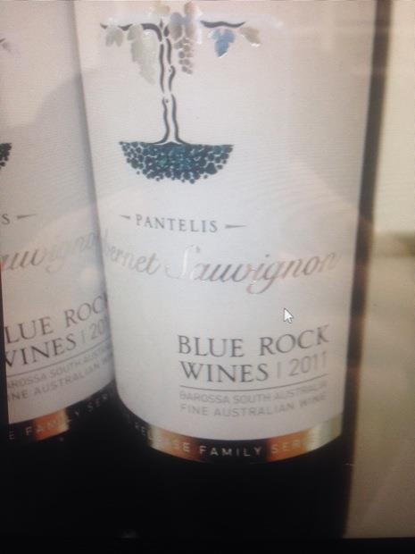 2012 Blue Rock Wines Cabernet Sauvignon Pantelis Reserve, Australia ...