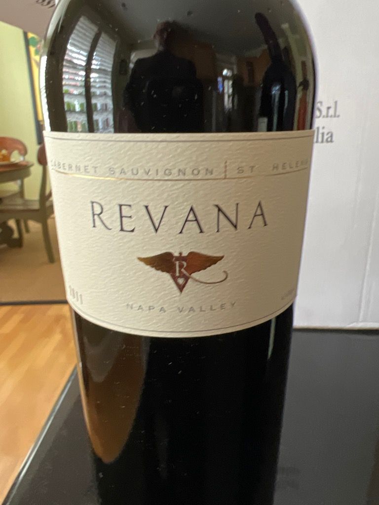2009 Revana Cabernet Sauvignon Revana Estate Vineyard, USA, California ...