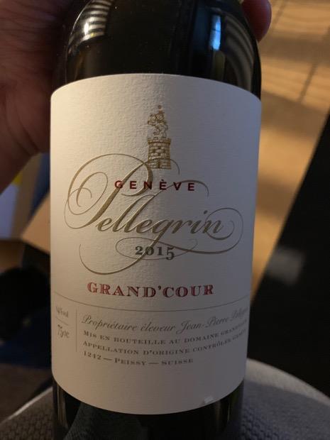 2015 Jean-Pierre Pellegrin Grand'Cour Rouge, Switzerland, Genève ...