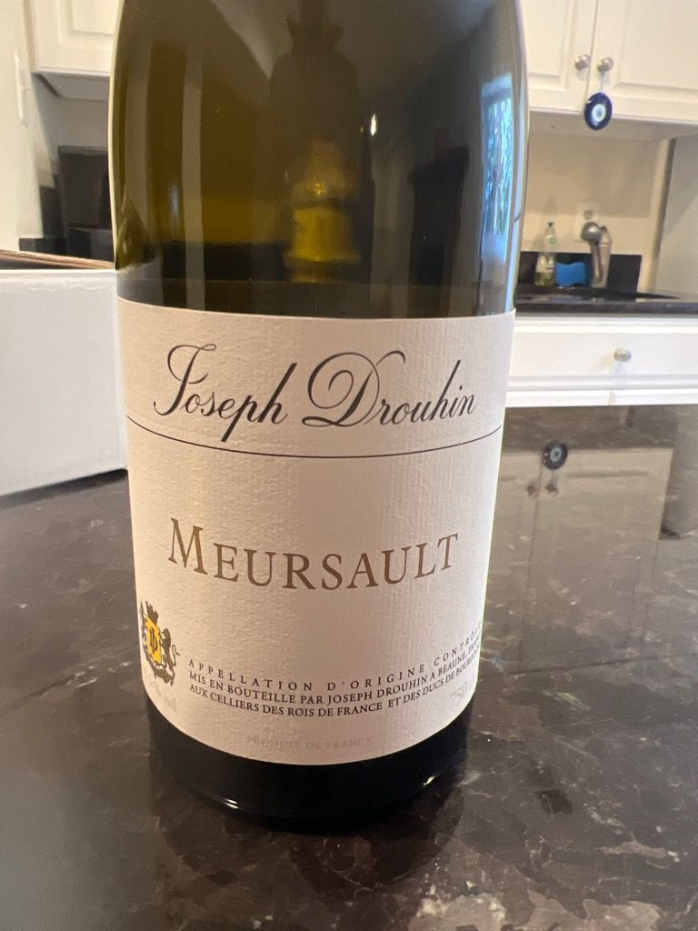 2020 Joseph Drouhin Meursault, France, Burgundy, Côte de Beaune ...