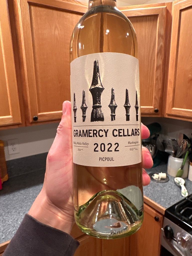 2022 Gramercy Cellars Picpoul, USA, Washington, Columbia Valley, Walla ...