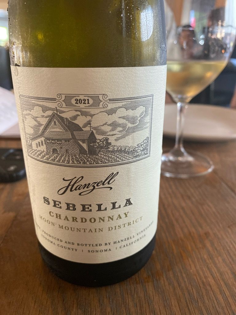 2022 Hanzell Chardonnay Sebella, USA, California, Sonoma County, Sonoma ...