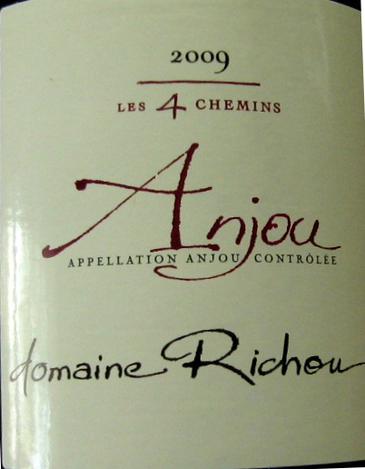 2010 Domaine Richou Les 4 Chemins, France, Loire Valley, Anjou-Saumur ...