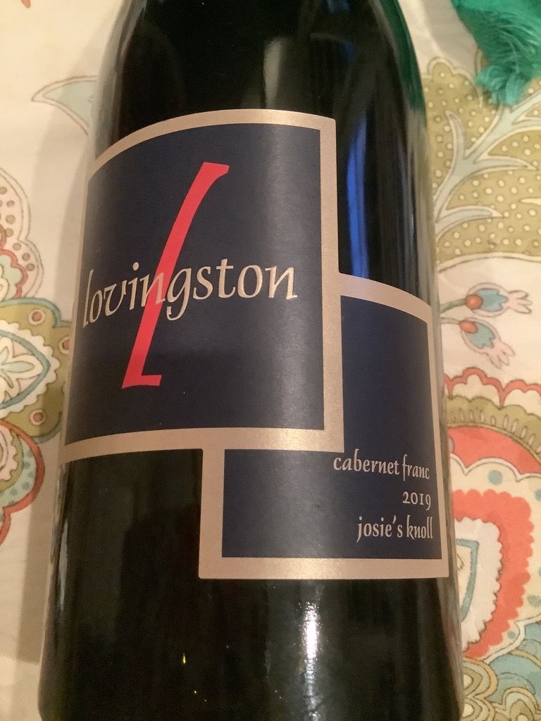 2022 Lovingston Cabernet Franc Josie's Knoll, USA, Virginia, Central ...