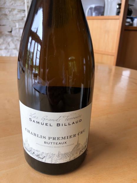 2014 Samuel Billaud Chablis 1er Cru Butteaux, France, Burgundy, Chablis ...